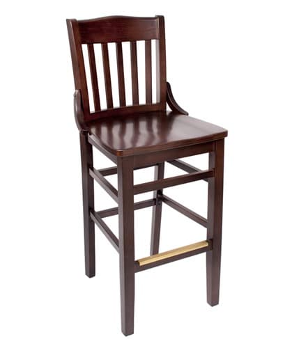 CORNELL STOOL WITH WOOD SEAT - Furniture Concepts