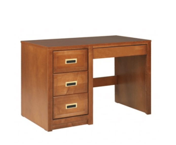 Lucerne Panel End Pedestal Desk w/3 Equal Drawers & Pencil Drawer (WC ...